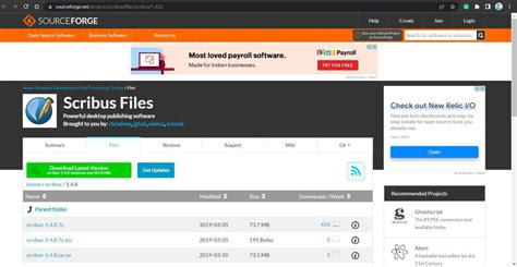 Scribus Windows 10 Tampakse