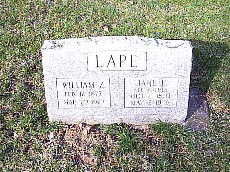 William Zachriah Lape 1877 1963 Mémorial Find A Grave