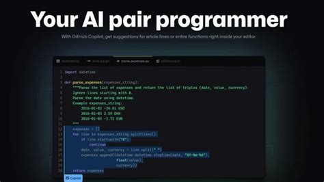 Github Copilot Ai Based Programming Assistant Is Now Available For