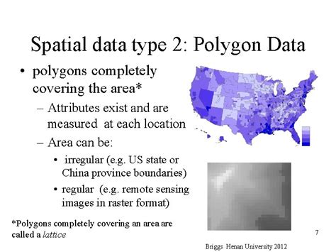 Spatial Data What Is Special About Spatial Data