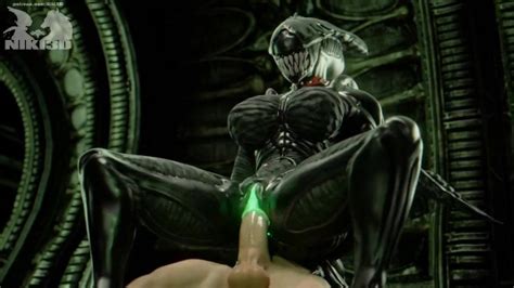 Exc3lla Alien Montando Una Gran Polla