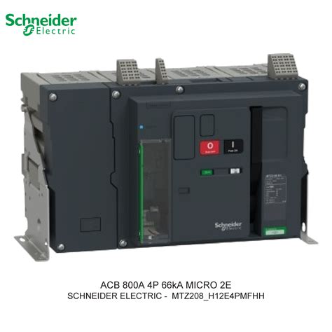Acb 800a 4p 66ka Micro 2e Schneider Electric