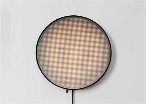 David Derksens Moiré Lights Rotate To Create Moving Patterns