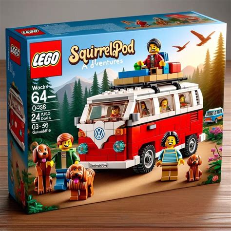 Custom Lego Box Art For Friends And Their Cars R Dalle2