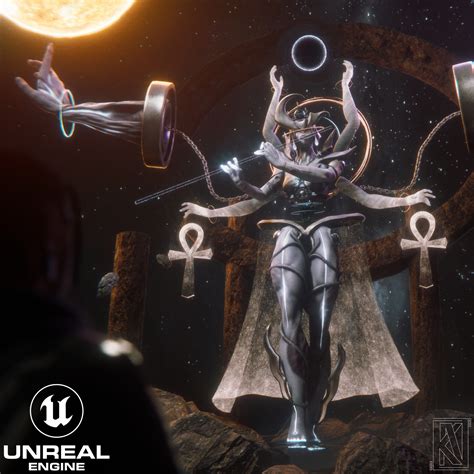 Artstation Mother Creation Judgement Gameready Ue5