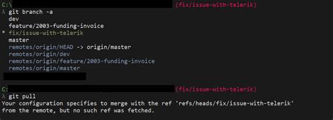 Version Control Git Pull While On A Deleted Branch Stack Overflow