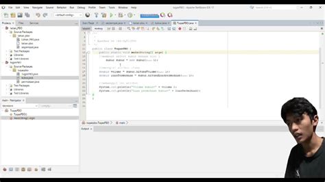Konsep Class Dan Objeck Pada Apk Java Netbeans Youtube