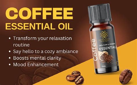 Aromacent Coffee Essential Oil For Home Fragrance Essential Oil For