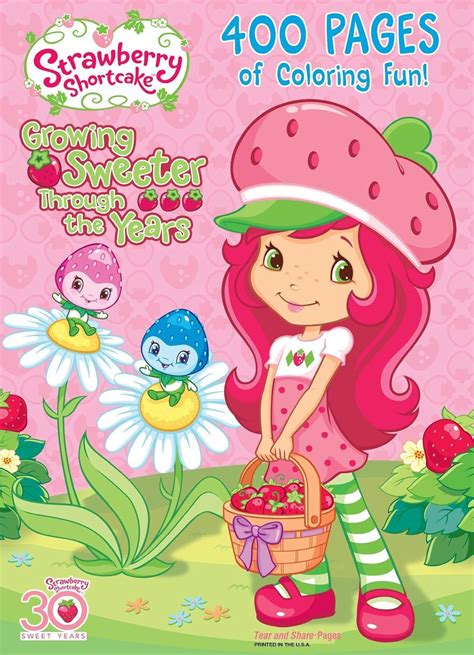Strawberry Shortcake 400 Pages Of Coloring Fun Strawberry Shortcake