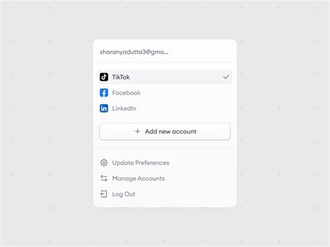 Sharanya D On Linkedin Switch Accounts Dropdown 🎚