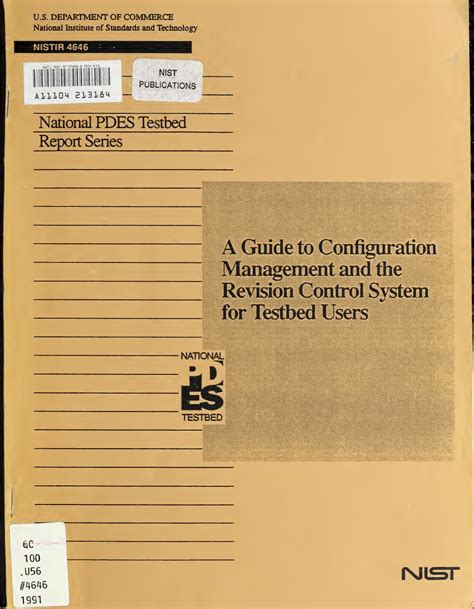 A Guide To Configuration Management And The Revision Control System For Testbed Users Docslib