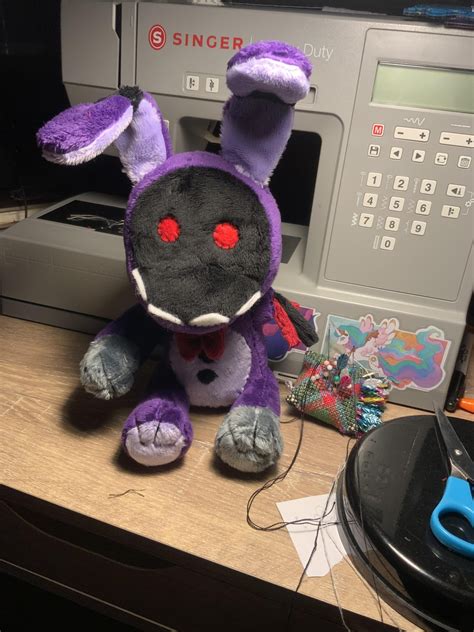 I Made A Withered Bonnie Plush Rfivenightsatfreddys