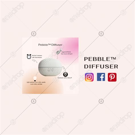 Pebble™ Diffuser Features By Judithsi Figueroa