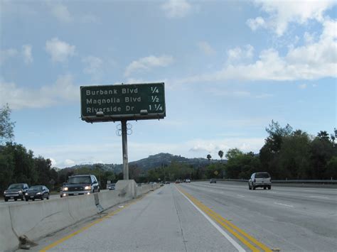 State Route 170 Hollywood Freeway South California Aaroads