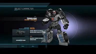 Prowl At Transformers War For Cybertron Nexus Mods And Community