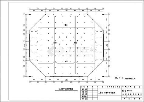 某会展中心检修马道结构图（含马道大样图）博物馆土木在线
