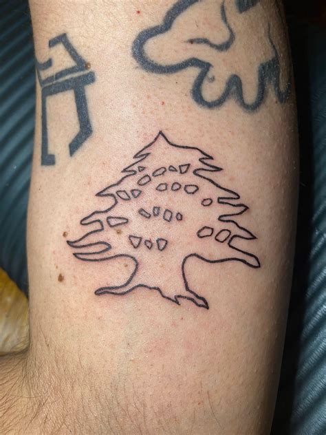 Lebanese Cedar Tree Tattoos