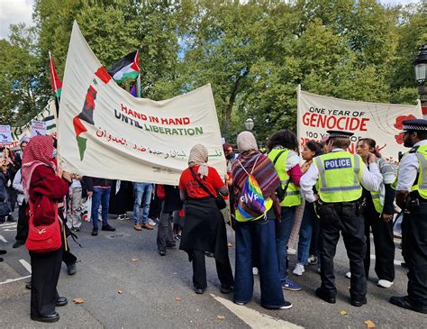 Met Police Arrest 17 Protesters During Pro Palestinian Demonstrations
