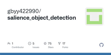 Github Gbyy422990 Salience Object Detection
