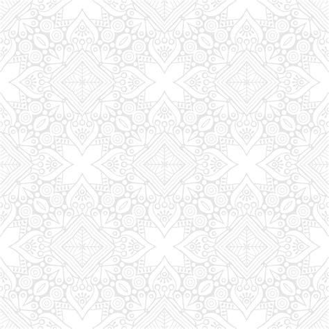 Premium Vector Seamless Ornament Pattern