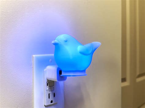 Iot Canary Night Light By Adafruit Download Free Stl Model