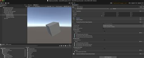 Fully Immersive App Camera Control In Simulator Not Working Unity Engine Unity Discussions