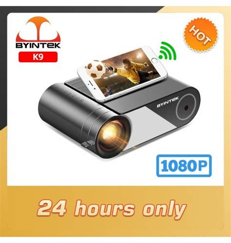 가정용 프로젝트빔 빔프로젝트 미니빔 캠핑 빔프로젝터미니 프로젝터 소형 빔프로젝터 Byintek K9 Wifi 무선 Tv 미니 휴대용 비디오 Lcd 홈 시어터 Hd Led
