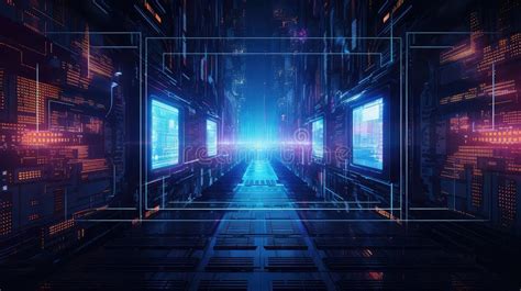 Digital Sci Fi Texture Stock Illustration Illustration Of Display Digital Sci Fi Texture Stock Illustration Illustration Of Display