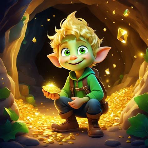 The Greedy Goblin And The Curse Of Gold Once In A Magical Forest There Lived A Mischievous