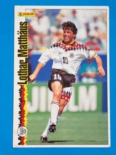 Lothar Matthaus Panini Euro 96 Deutschland Sticker Figurina Xl Card No Album Eur 9 99 Picclick De