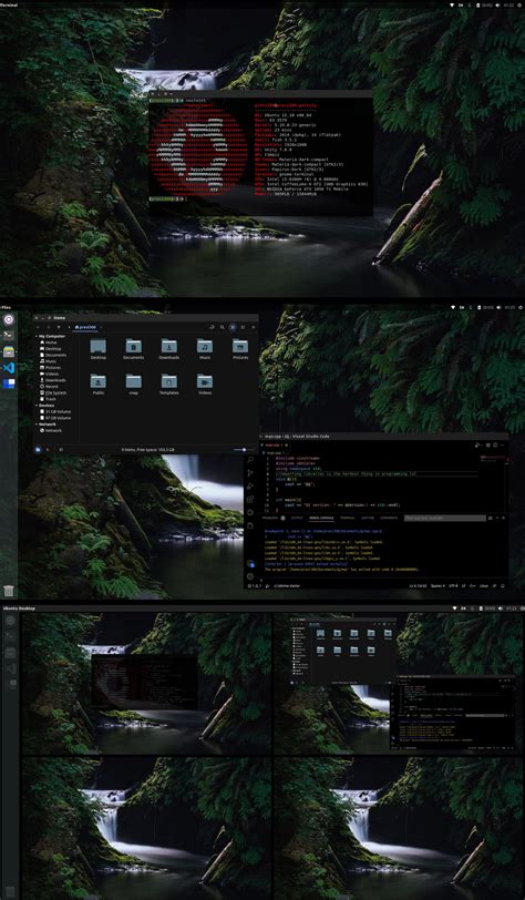 [unity7 6] unity s back and i m into it r unixporn