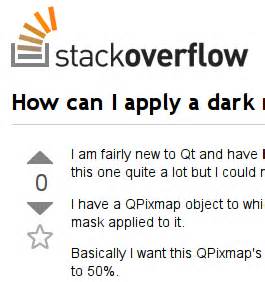 C How Can I Apply A Dark Mask Layer On A QPixmap Stack Overflow