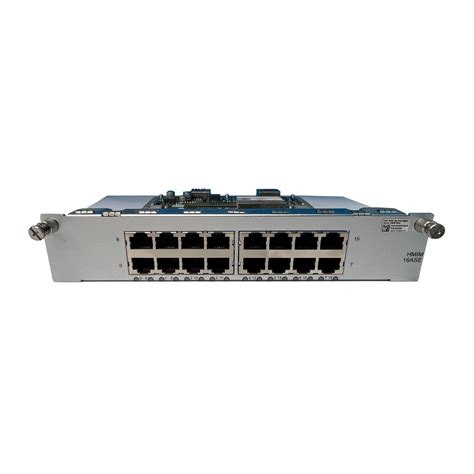 Hpe Jg445a 16port Enhanced Async Serial Hmim Module Serverworlds