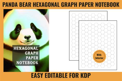 Hexagonal Graph Paper Notebook Graphic By Mstmahfuzakhatunshilpe · Creative Fabrica