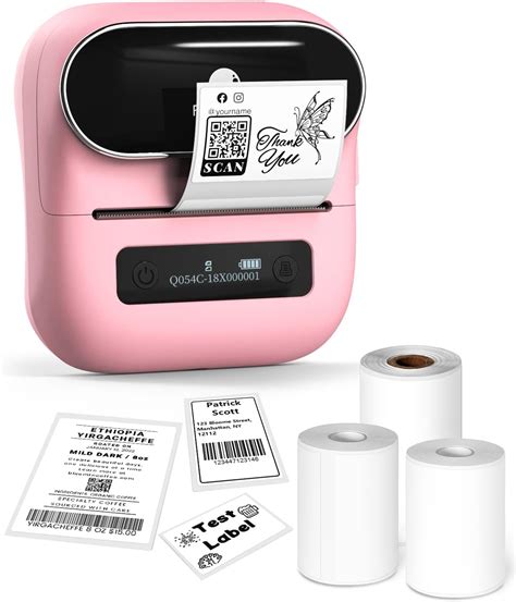 Phomemo® M220 Portable Label Maker For Small Business 3 Barcode