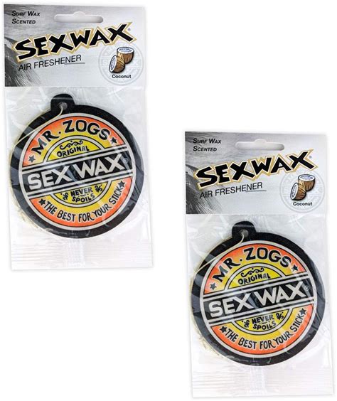 Amazon Com Sex Wax Air Freshener Multi Pack Coconut Pack Automotive