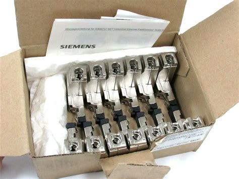Lot Of 13 New Siemens 6gk1901 1bb20 2ab0 Profinet Plugs