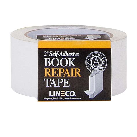 Lineco Book Cloth Repair Tape 2x15yd Roll White Jerrys Artarama