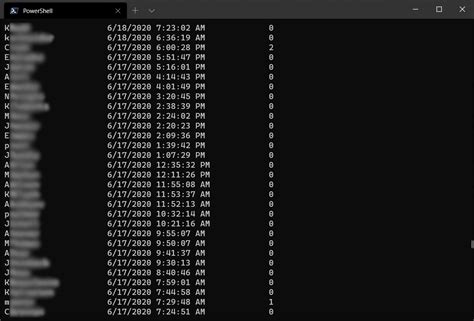 Last Bad Password With Powershell — Research And Writing