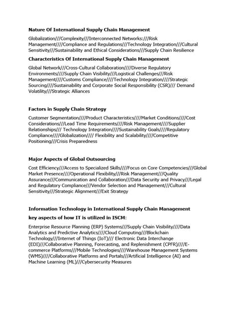 Iscm Ib Pdf Supply Chain Logistics