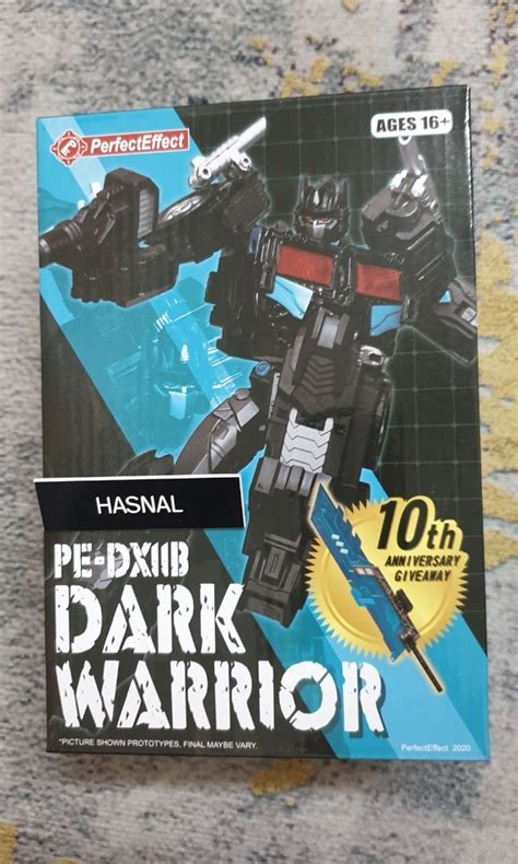 Transformers Perfect Effect Pe Dx11b Dark Warrior Mib Hobbies And Toys