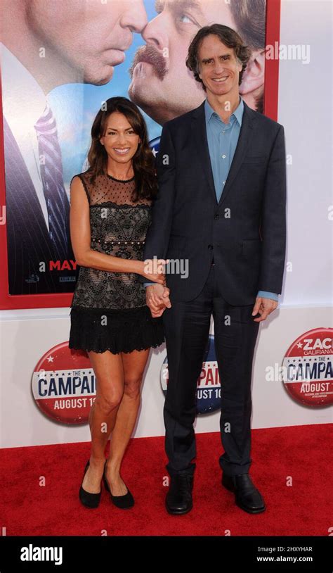 Susanna Hoffs And Jay Roach Attends The Campaign Los Angeles Premiere