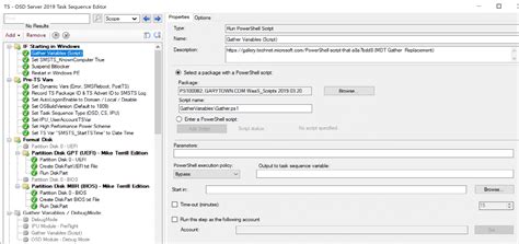 A Week Of Task Sequence Tips Day 07 Run Powershell Step Recast