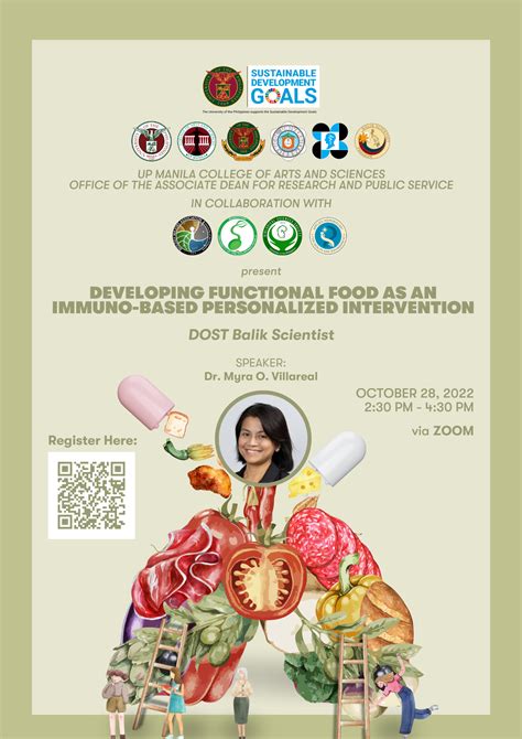 Webinar Developing Functional Food As An Immuno Based Personalized
