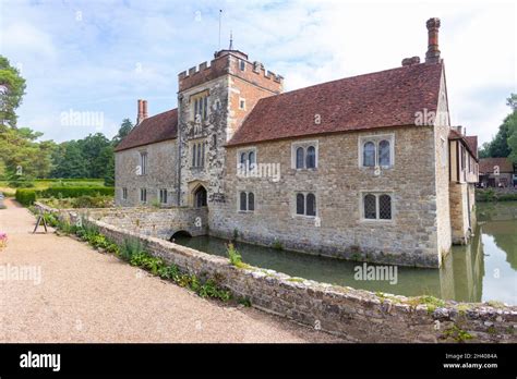 14th Century Ightham Mote National Trust Old Medieval Moated Manor