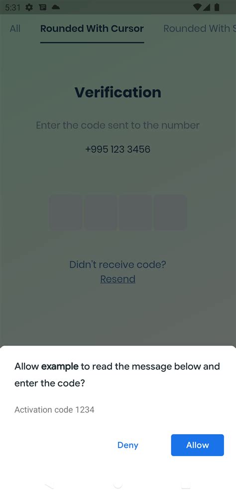 sms autofill does not work on android · issue 84 · tkko flutter pinput