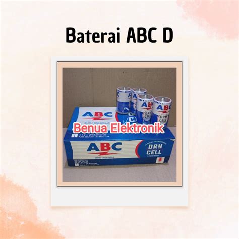 Jual Promo Per Biji Baterai Abc Size D Baterai Besar Baterai Jumbo Shopee Indonesia