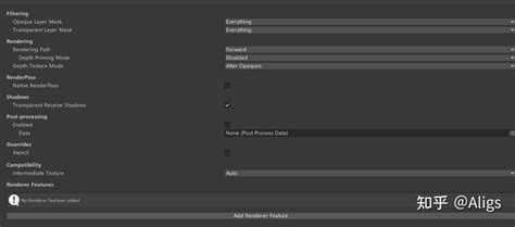 【unity Urp】源码梳理（一）：负责资源创建的universalrenderpiplineasset Cs 知乎