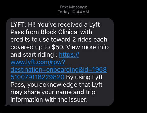 Integrating Lyft Pass To Increase Flexibility For Trial Particpants Block Clinical