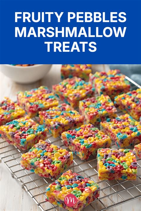 Fruity Pebbles Marshmallow Treats Recipe